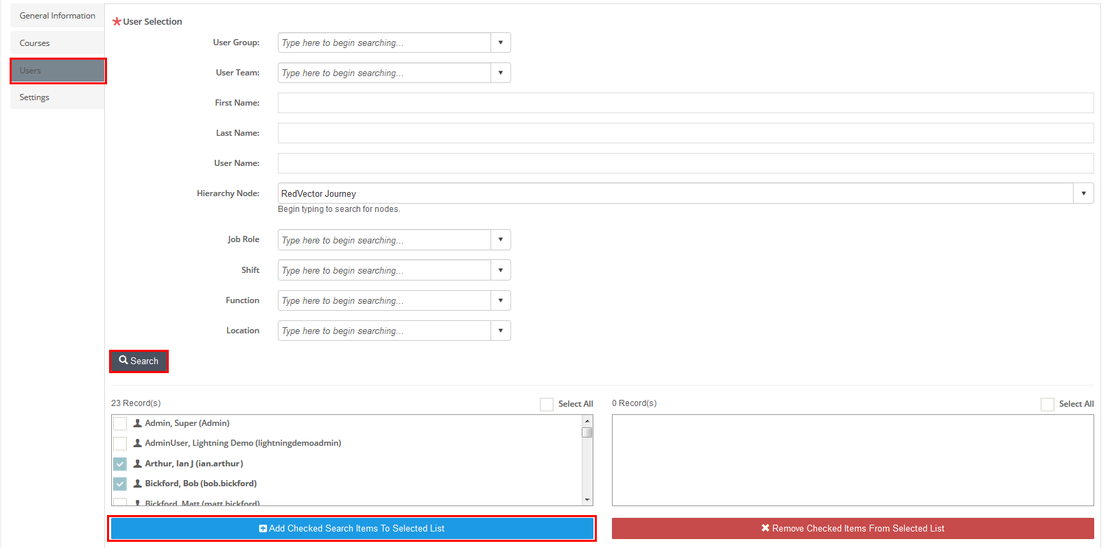 Assigned Training Management Overview