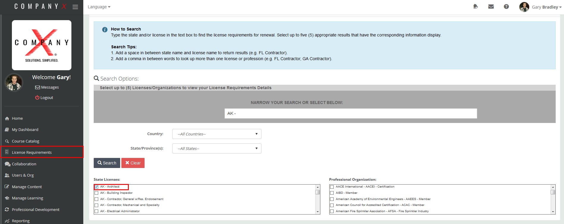 Track It All with My Licenses & Certificates Tool