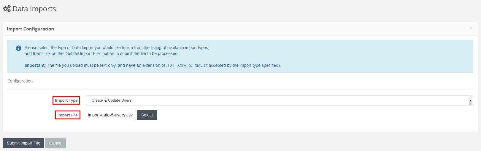 How To Do A Bulk User Import
