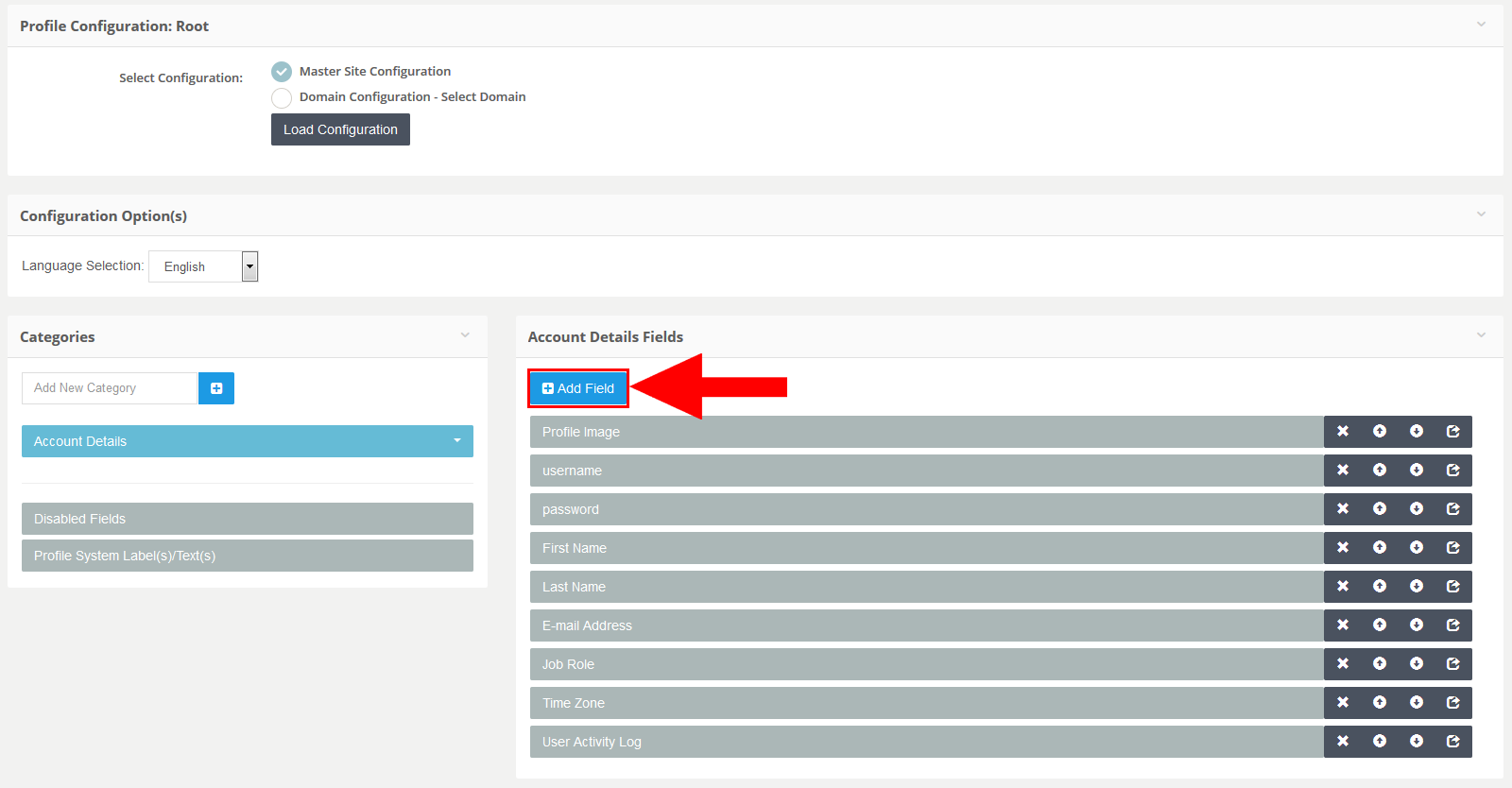 Adding a Custom User Attribute to a Profile