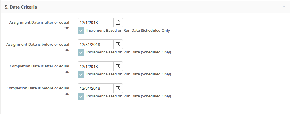 Reporting Step-by-Step Overview