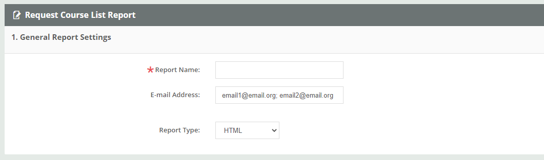 Reporting Step-by-Step Overview