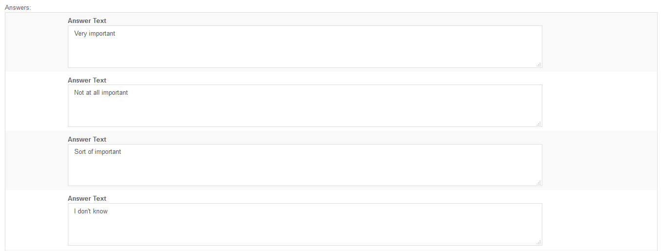 Assessment Module (Surveys)