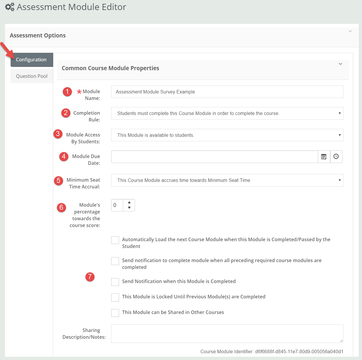 Assessment Module (Surveys)