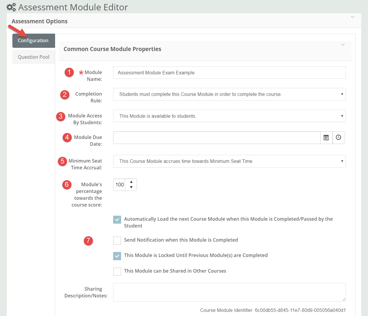Assessment Module (Exams)