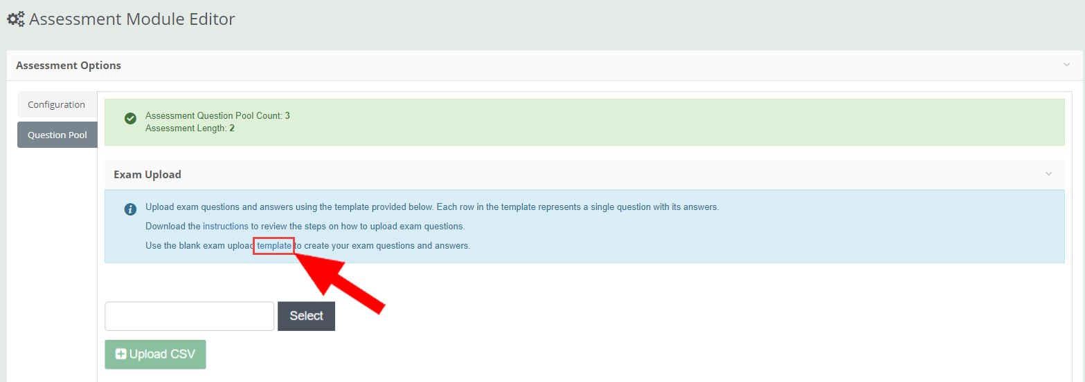 Exam Question Uploader