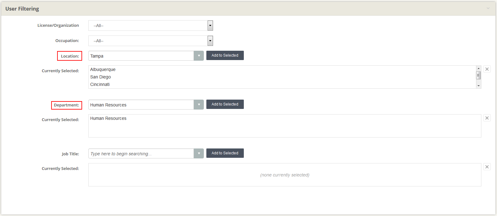 Creating a User Group