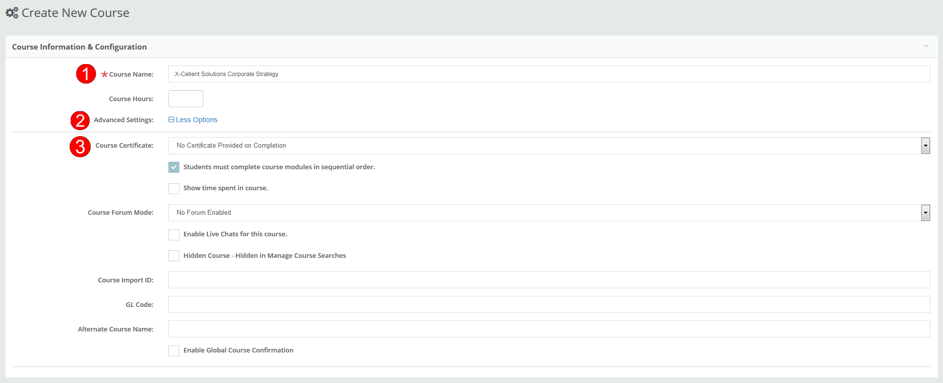 How Do I Create a New Course?