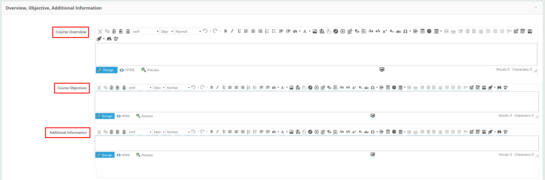 How Do I Create a New Course?