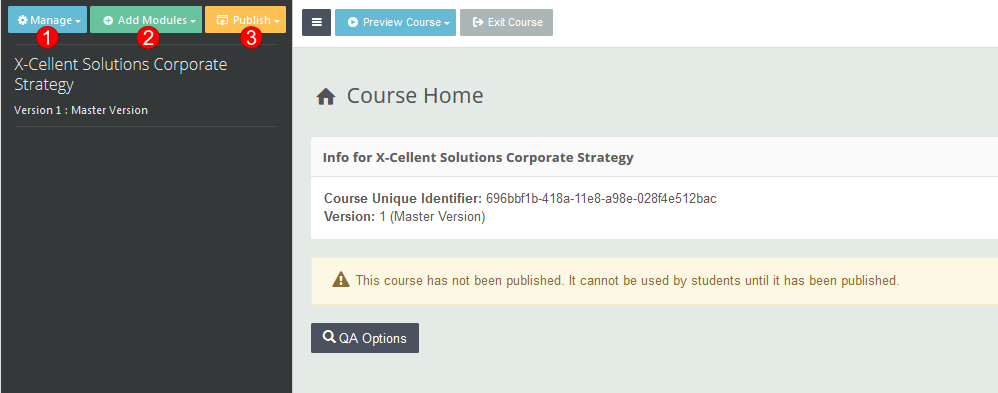 How Do I Create a New Course?