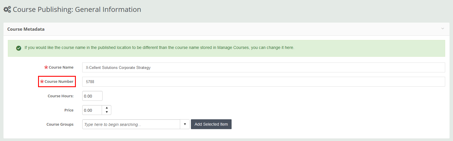 How Do I Create a New Course?