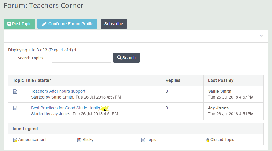How Users Can Communicate with Forums