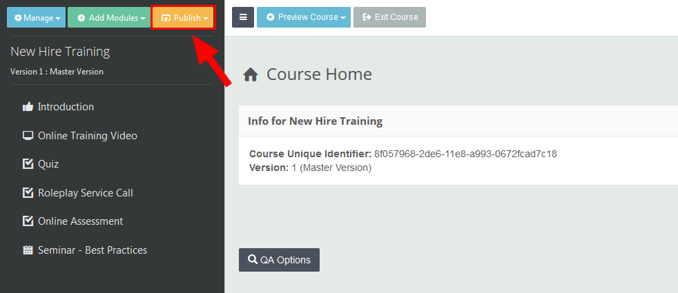 How Do I Publish a Course?