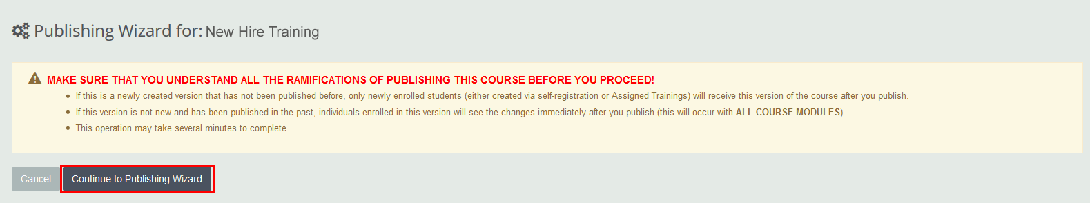 How Do I Publish a Course?