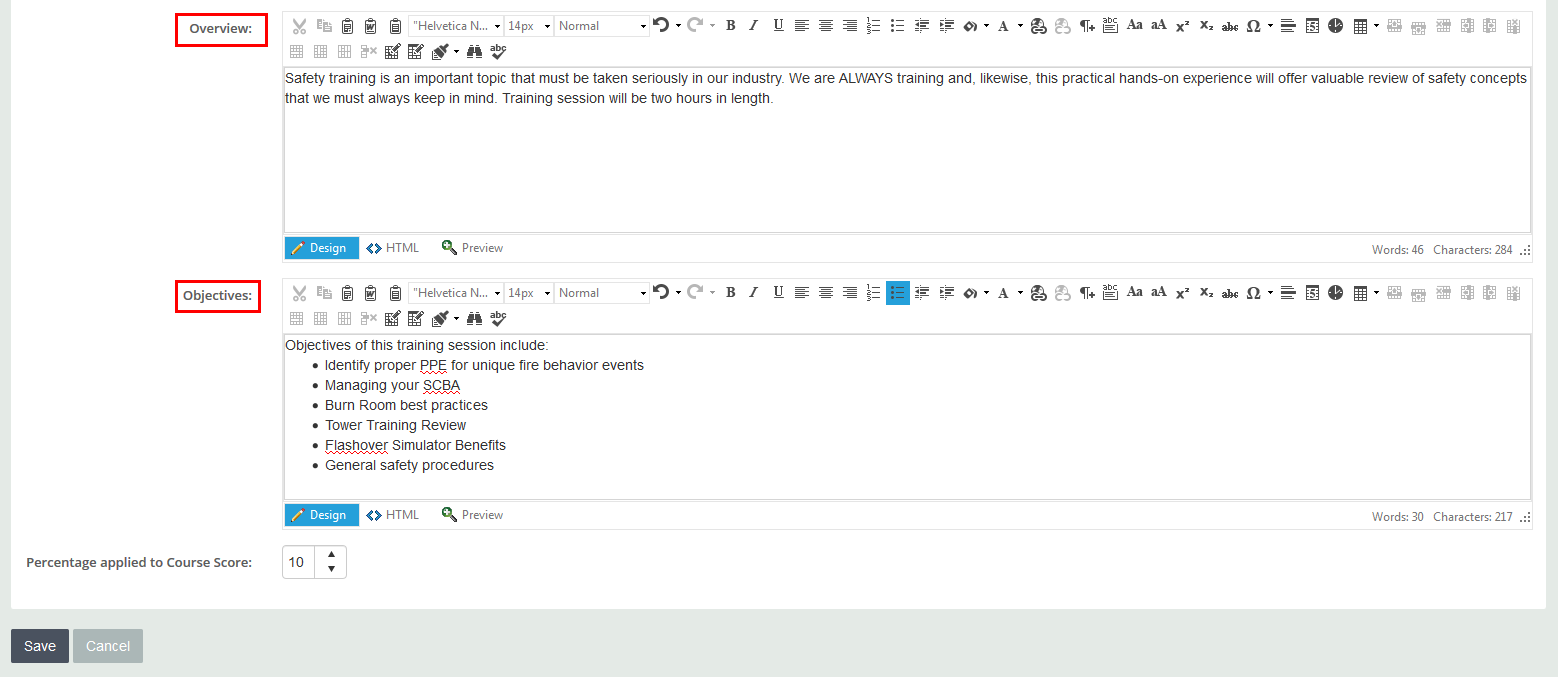 Scheduled Event Module