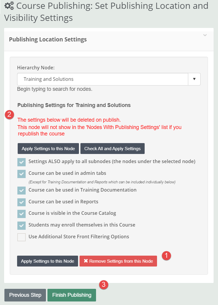 Course Archive, Inactivate or Deactivate?