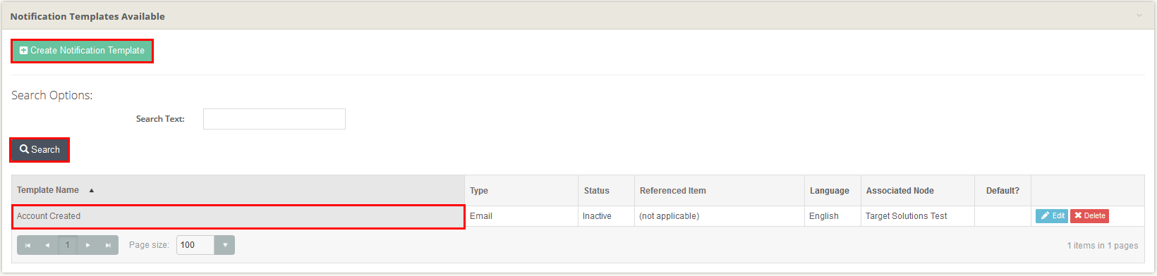 Manage Automated Notifications