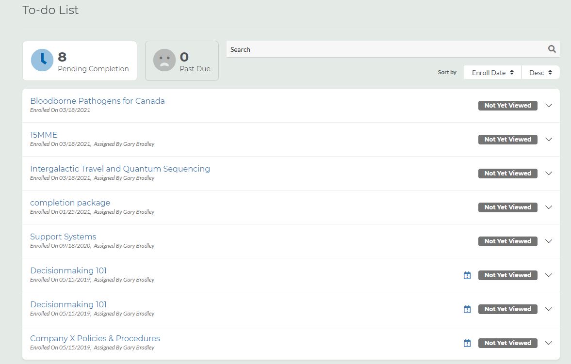 Logging In for the First Time