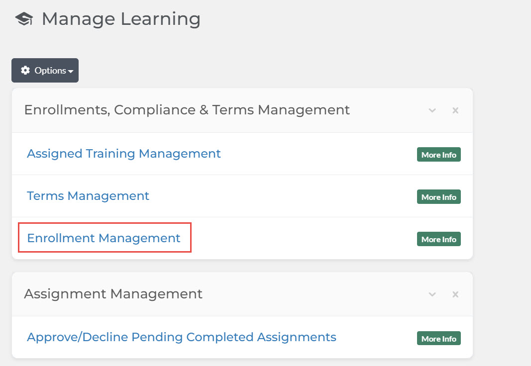 How Do I Enroll a User Into a Course?