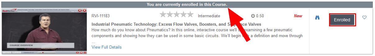 Exploring the Course Catalog