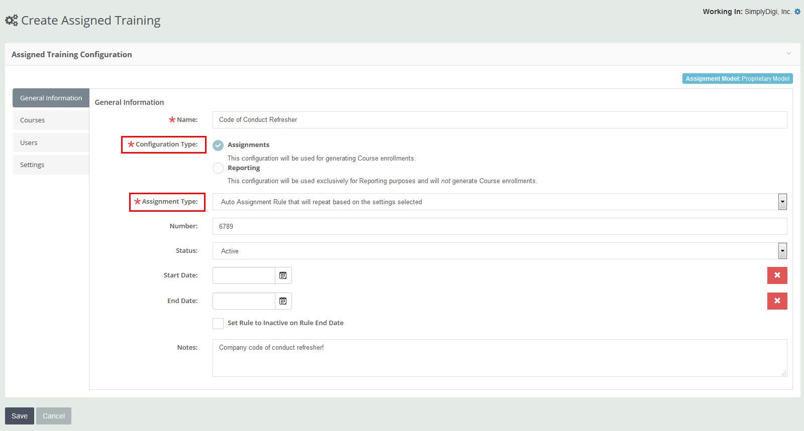 Auto Assignment Rule (Storefront Model)