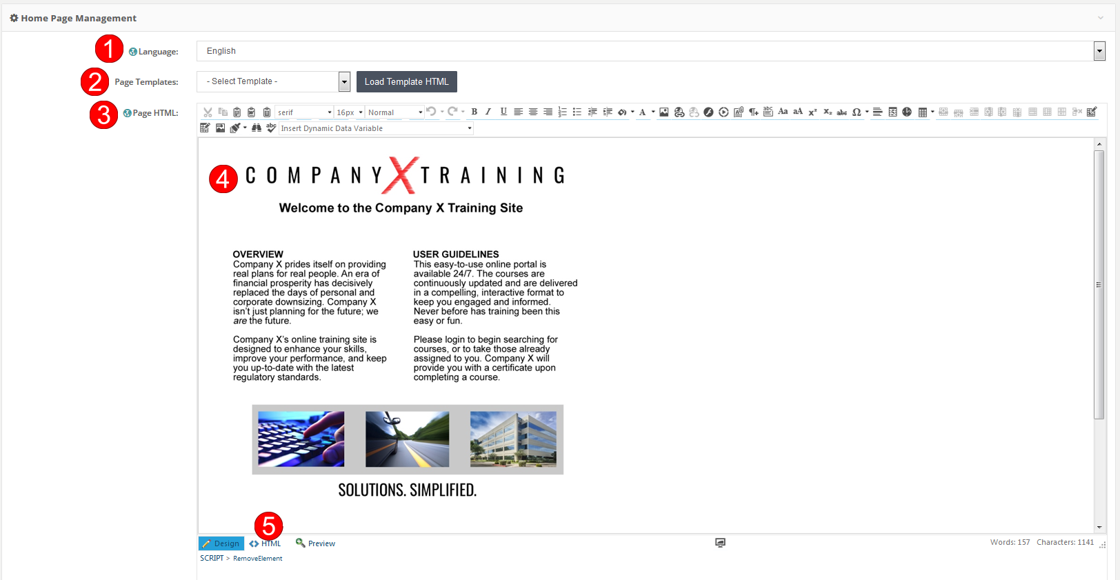 How Do I Edit the Home Page?