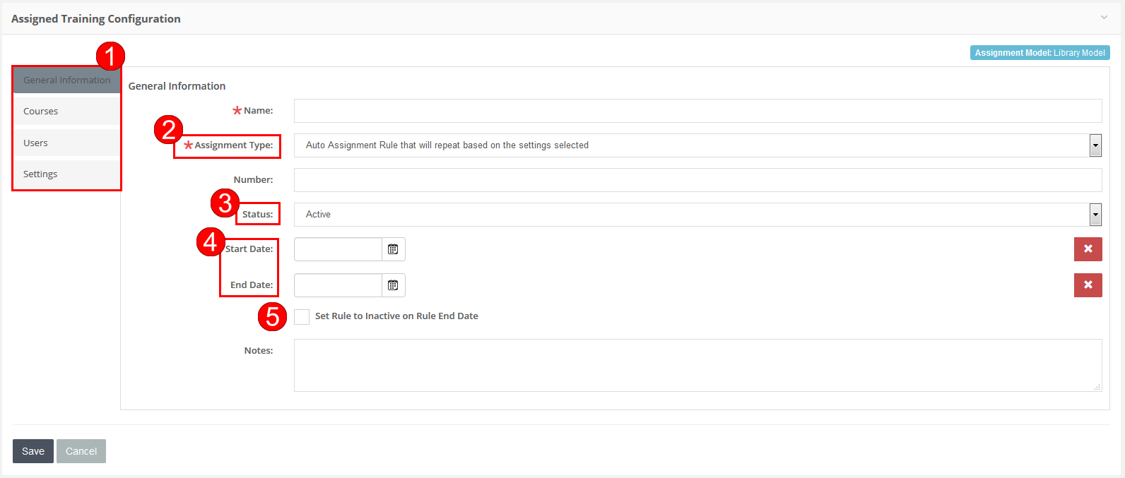 Assigned Training Management Overview