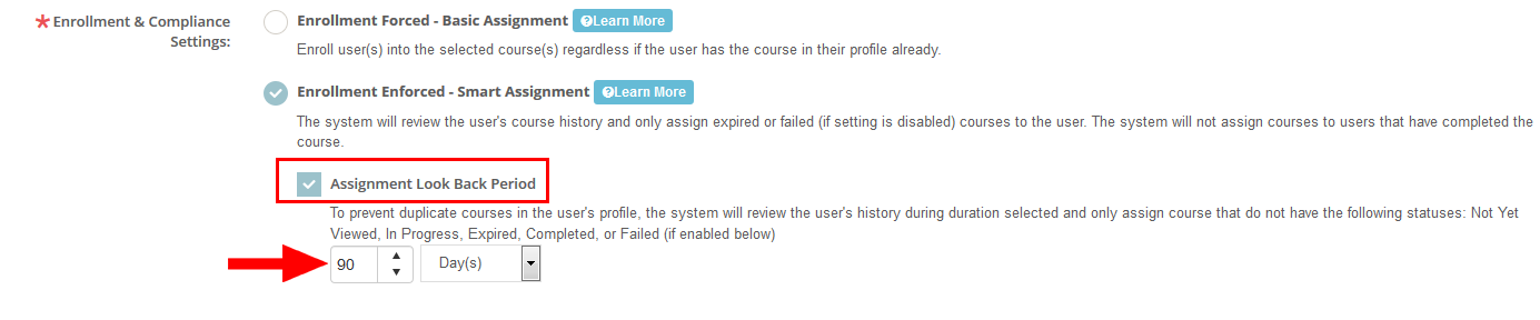 Understanding the Look Back Period