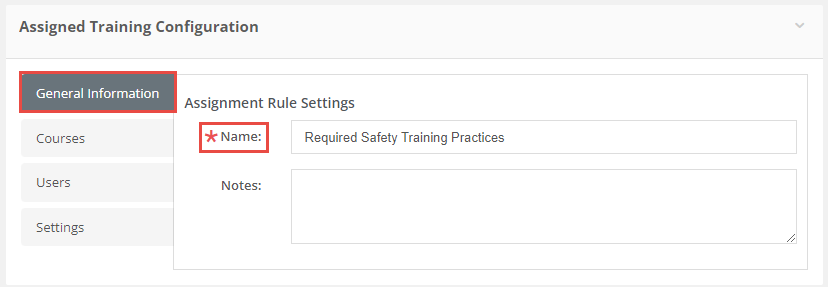 Create Assigned Training - Compliance Reporting (Storefront Model)