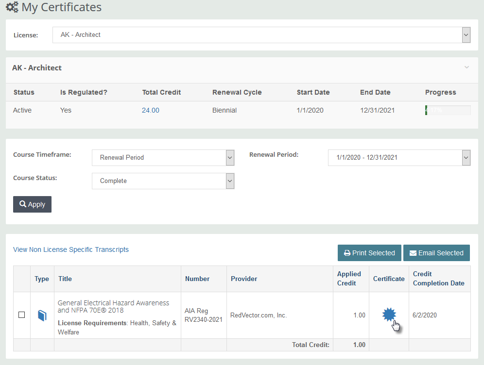 Track It All with My Licenses & Certificates Tool